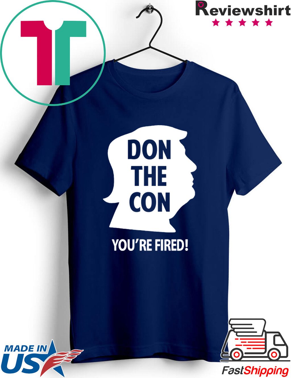 Don The Con Trump Impeached You’re Fired Gift T-Shirt