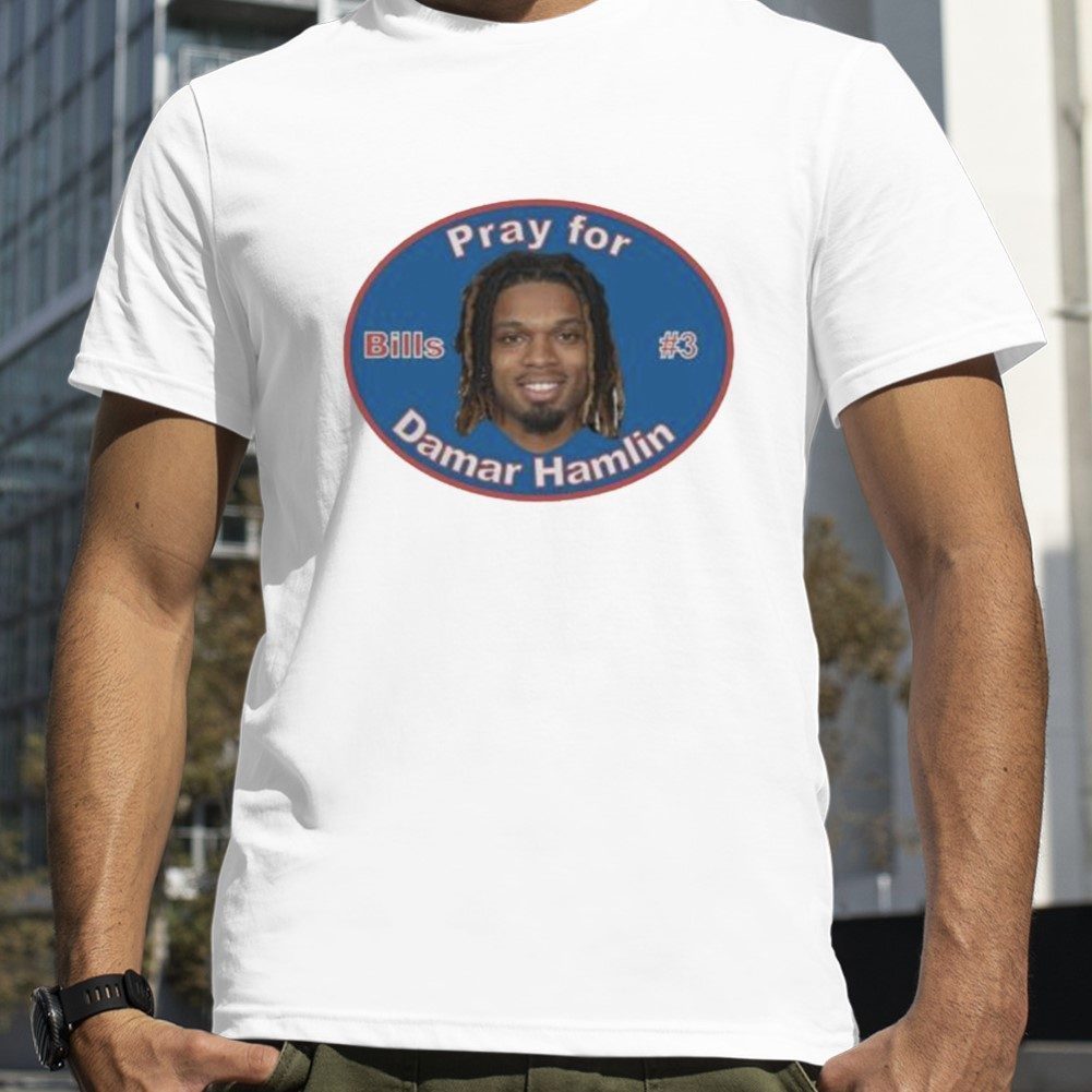 2023 Pray for Damar Hamlin Buffalo Bills 3 Gift Shirt