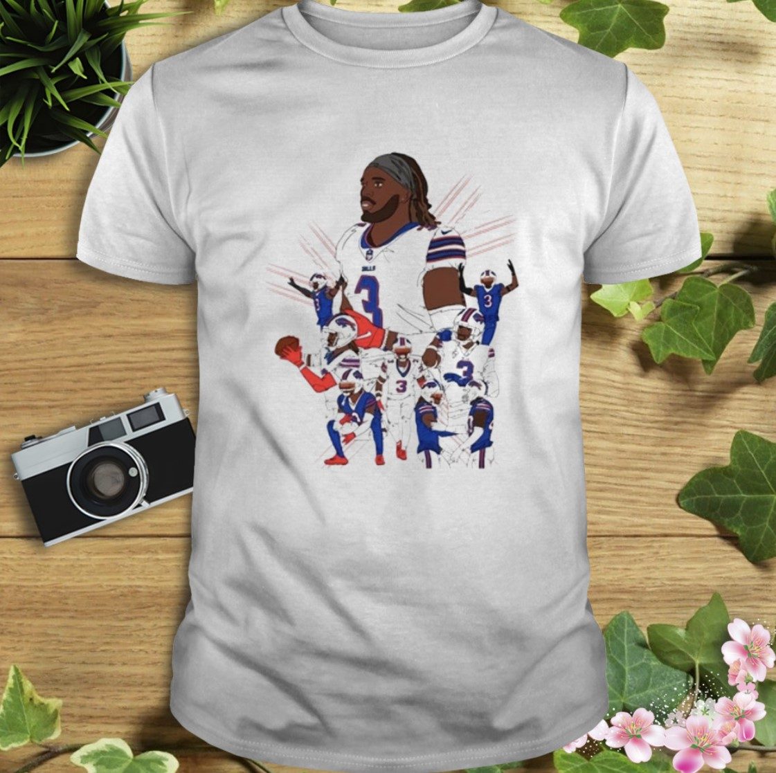 Pray for Damar Buffalo Bill Gift Shirt