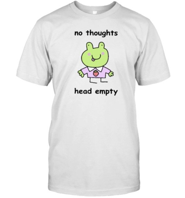 Stinky Katie Merch No Thoughts Head Empty 2023 T-Shirt