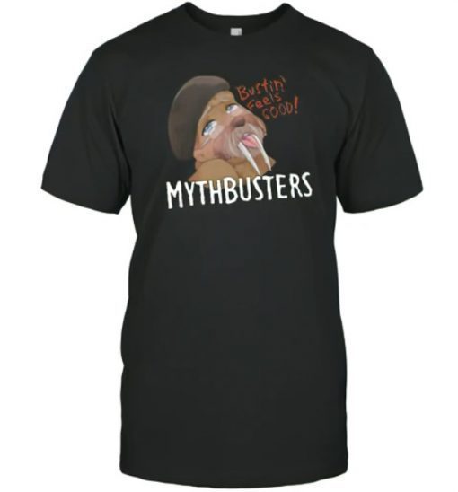 Mythbusters Bustin Feels Good Official T-Shirt