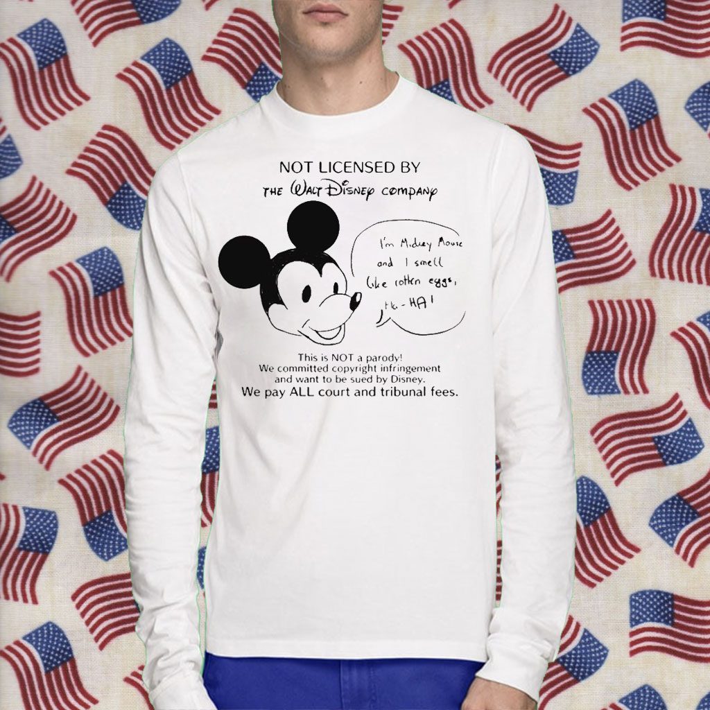 Not Licensed By The Walt Disney Company Tee Shirt