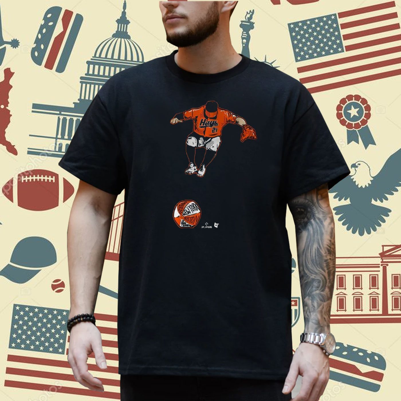 Austin Hays Beach Ball Stomp Shirt