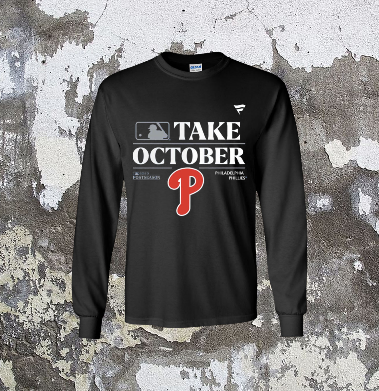Phillies Red Take October 2023 Long Sleeve