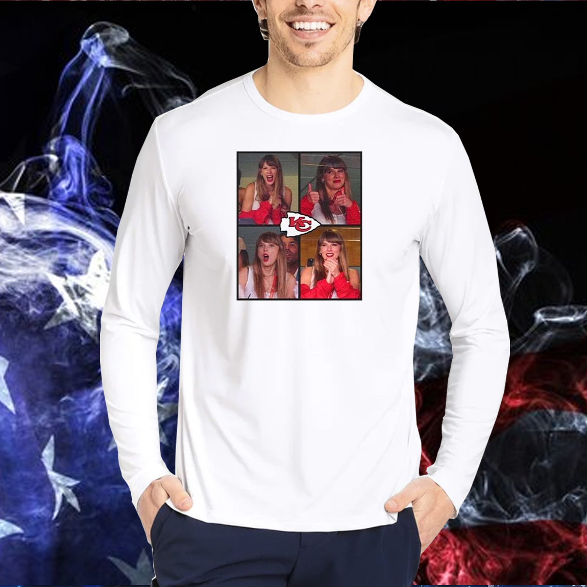 Taylor Swift Supports Travis Kelce at Kansas City Chiefs Football Game ...