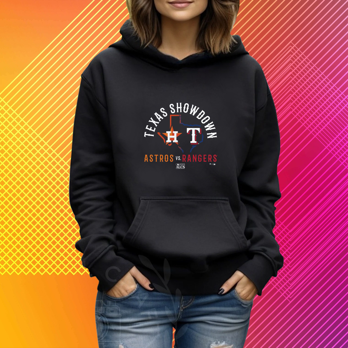 Texas showdown 2023 alcs matchup houston astros vs. Texas rangers logo ...