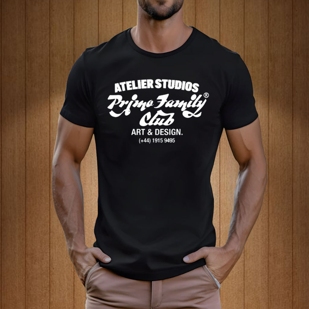 Atelier Studio Primo Family Club Art & Design T-Shirt