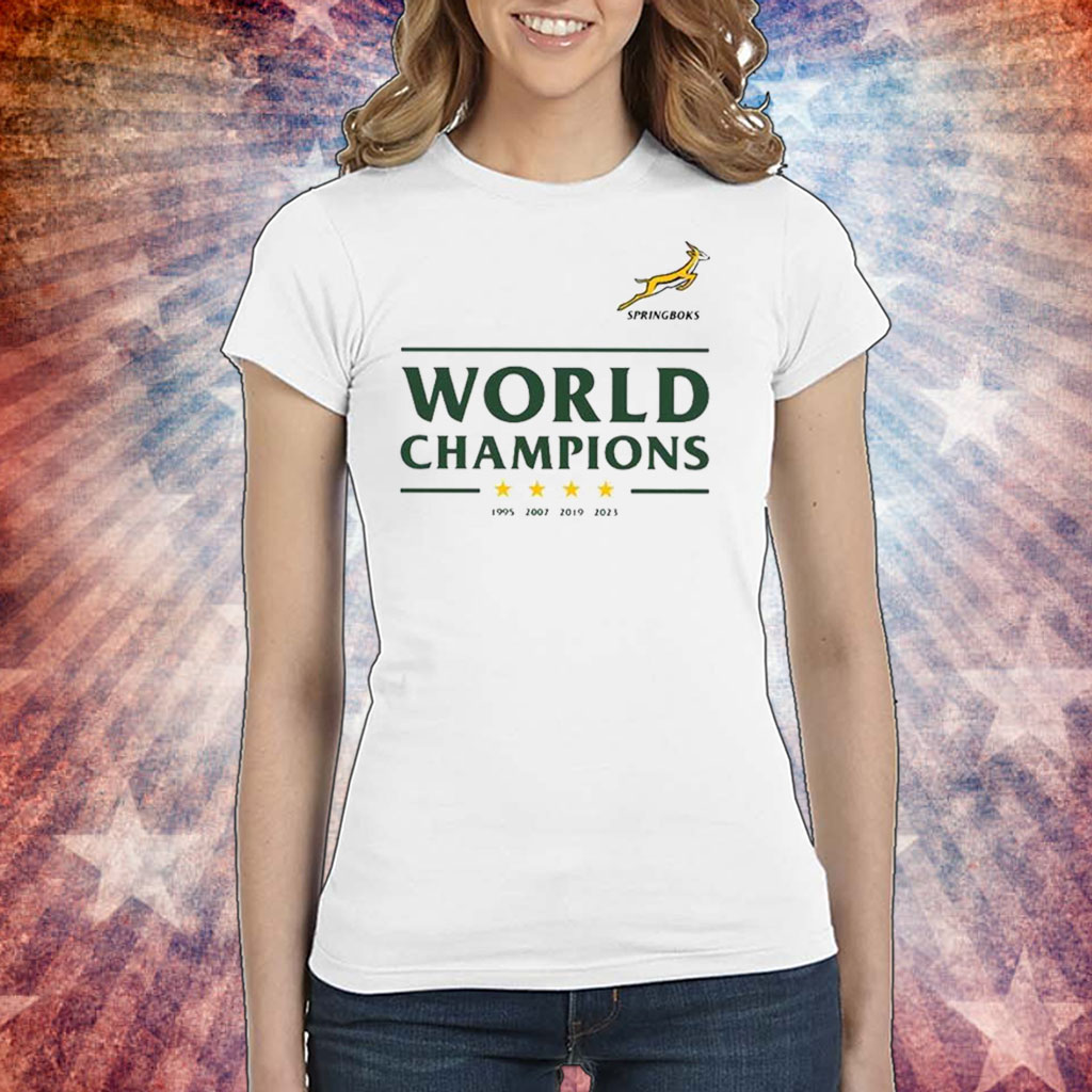 Springboks World Champions 2023 T-Shirt