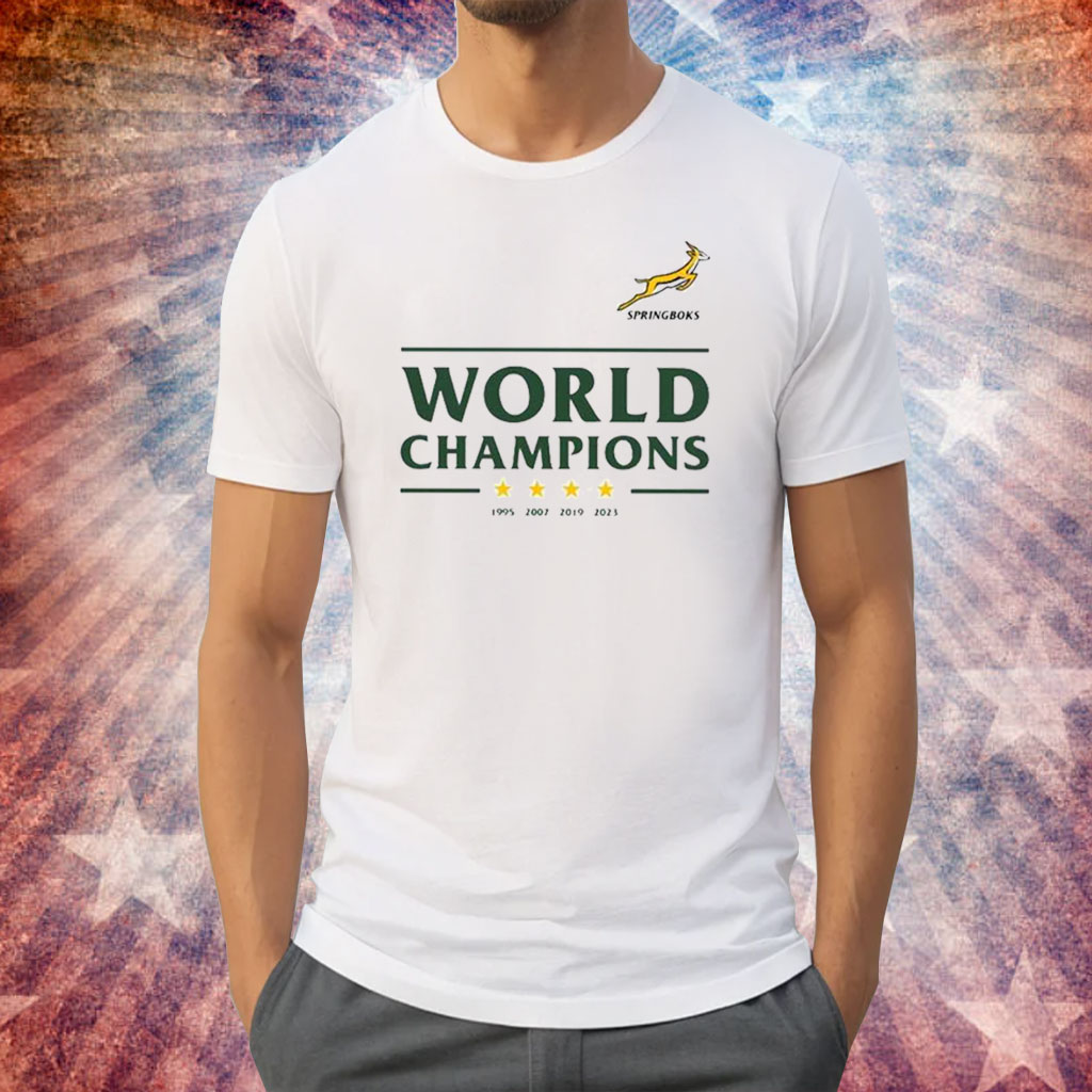 Springboks World Champions 2023 T-Shirt