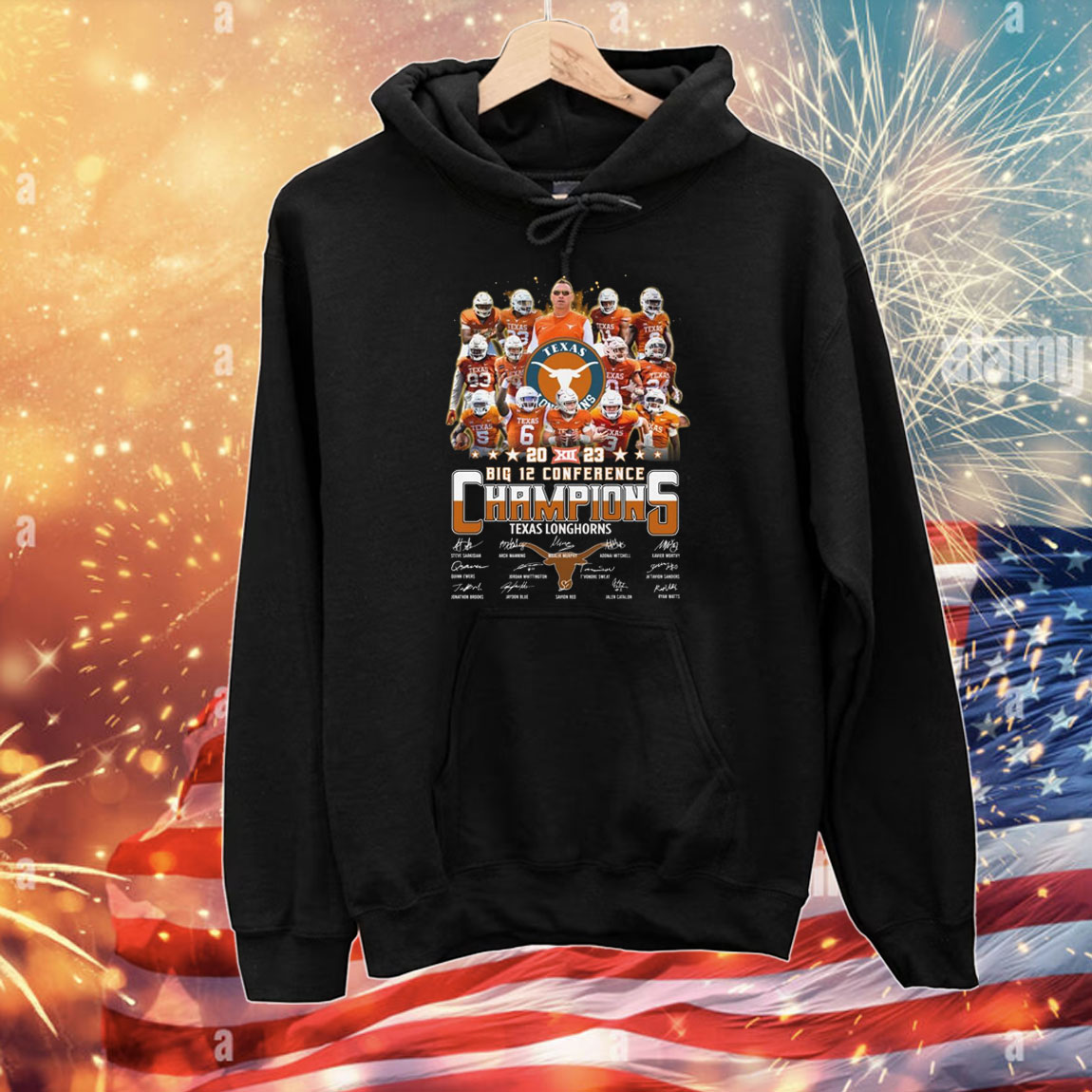 2023 Big 12 Conference Champions Texas Longhorns T-Shirt