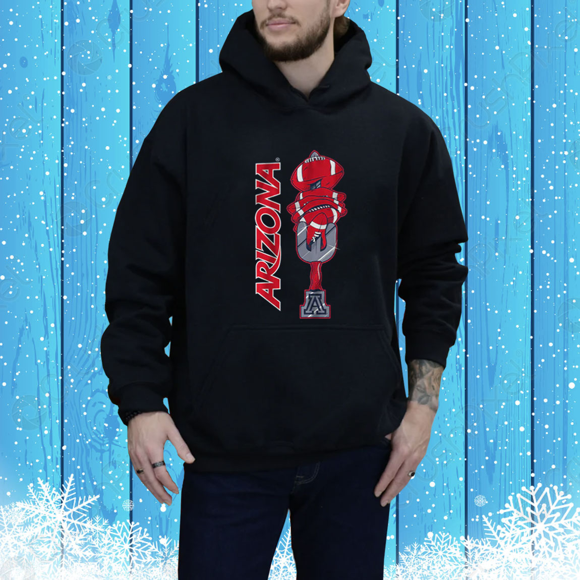 Arizona Football: Turnover Sword Hoodie Shirt - BreakTShirt