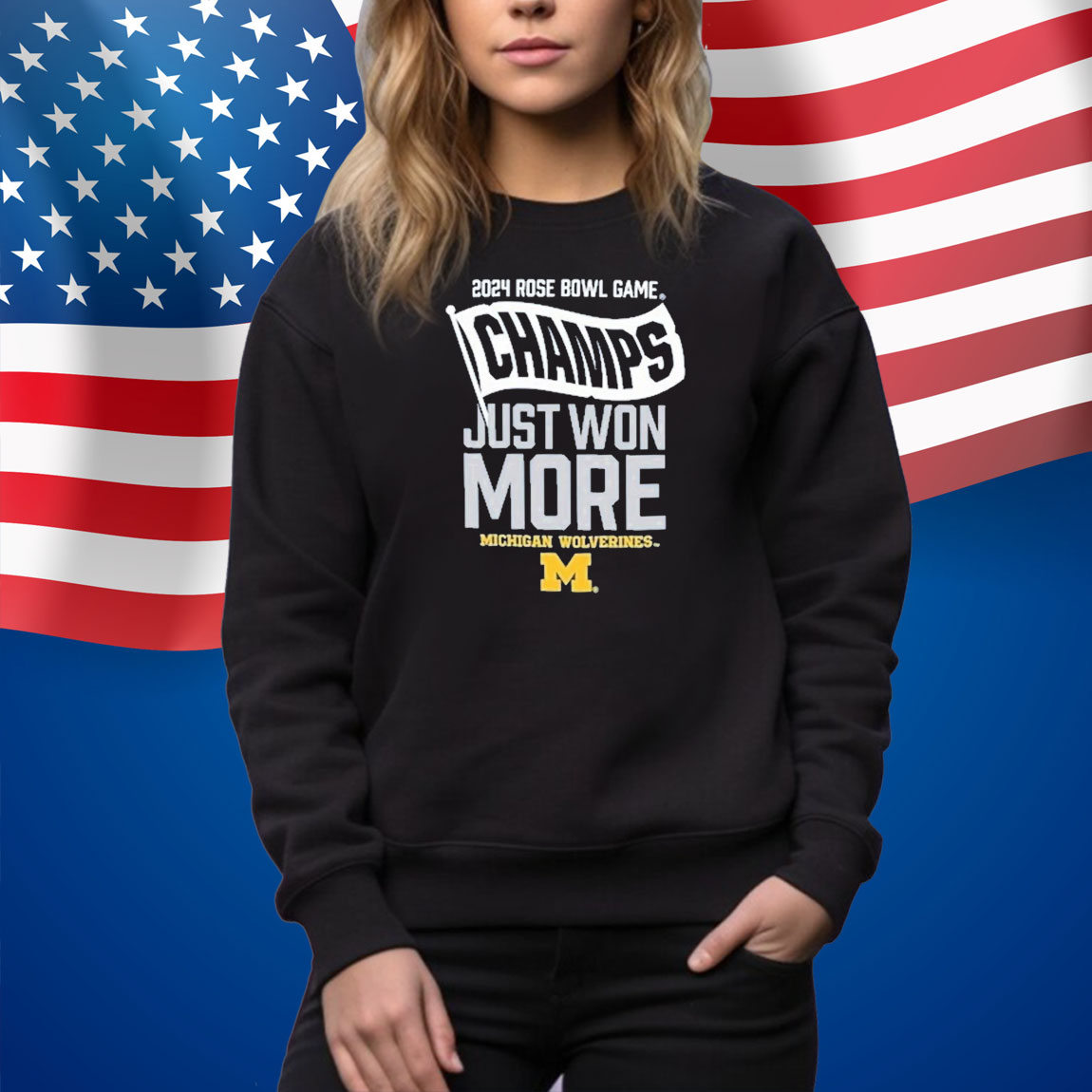 Michigan Wolverines Jordan Brand College Football Playoff 2024 Rose Bowl Champions Locker Room ...