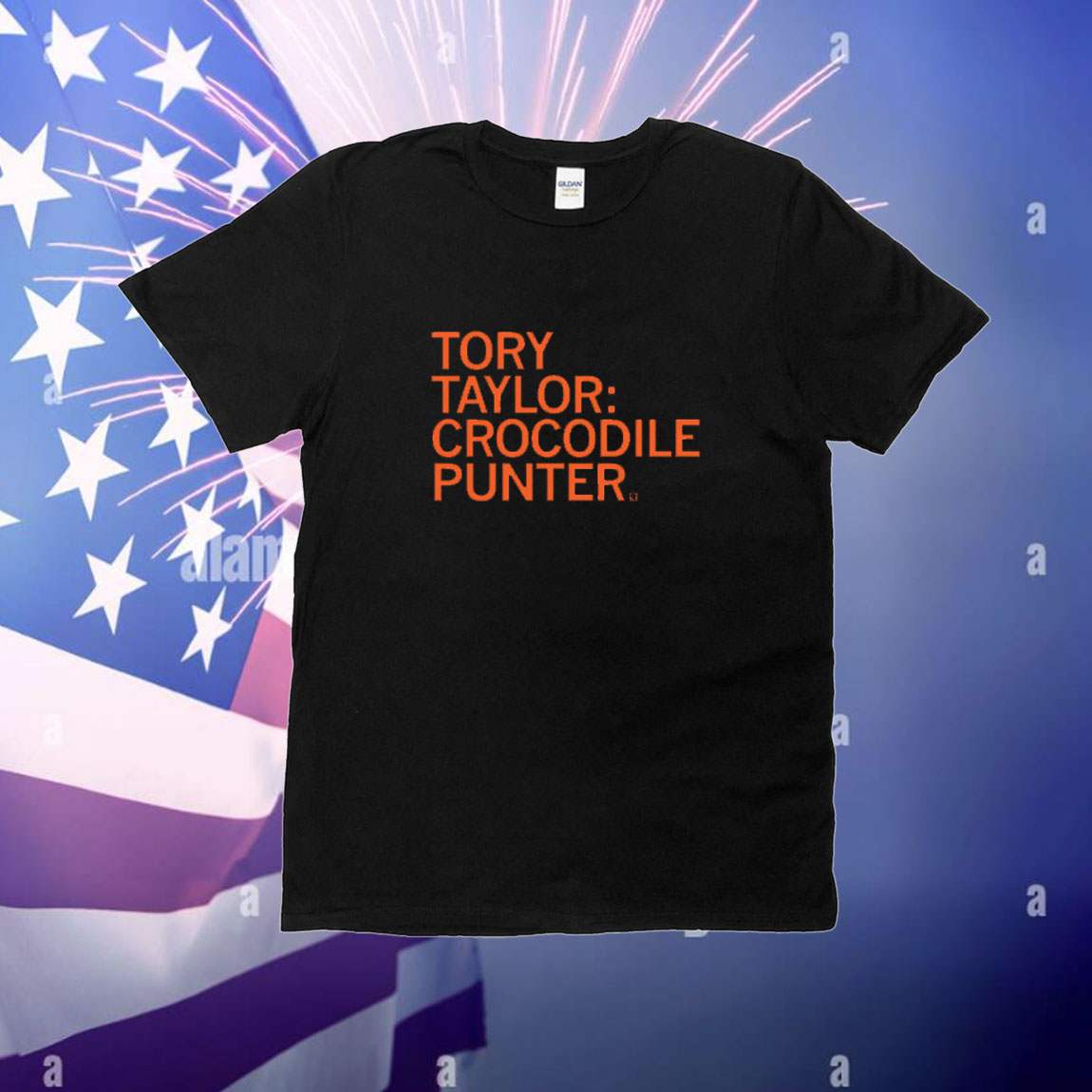 Tory Taylor: Crocodile Punter T-shirt
